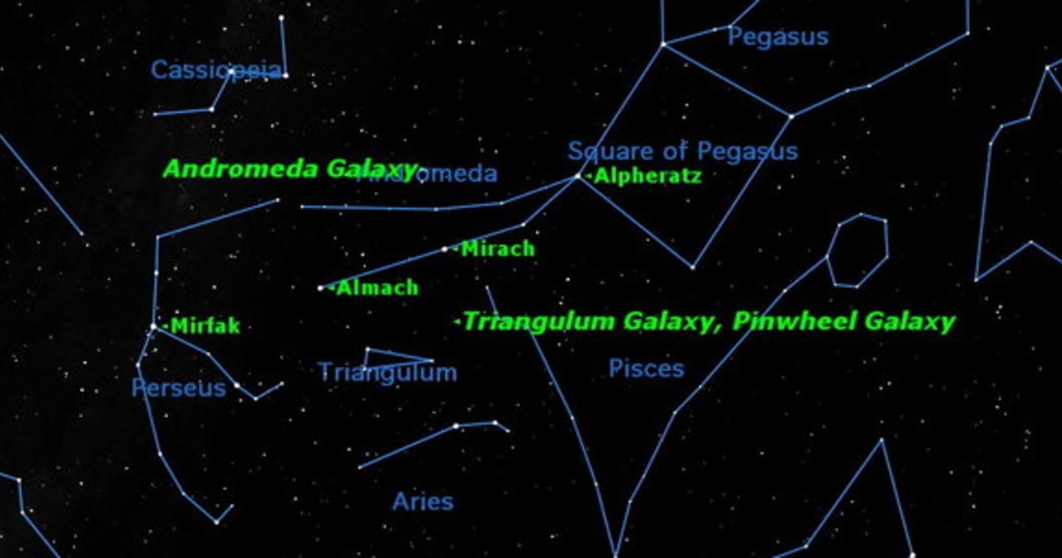 Autumn galaxies to reign in night sky this week