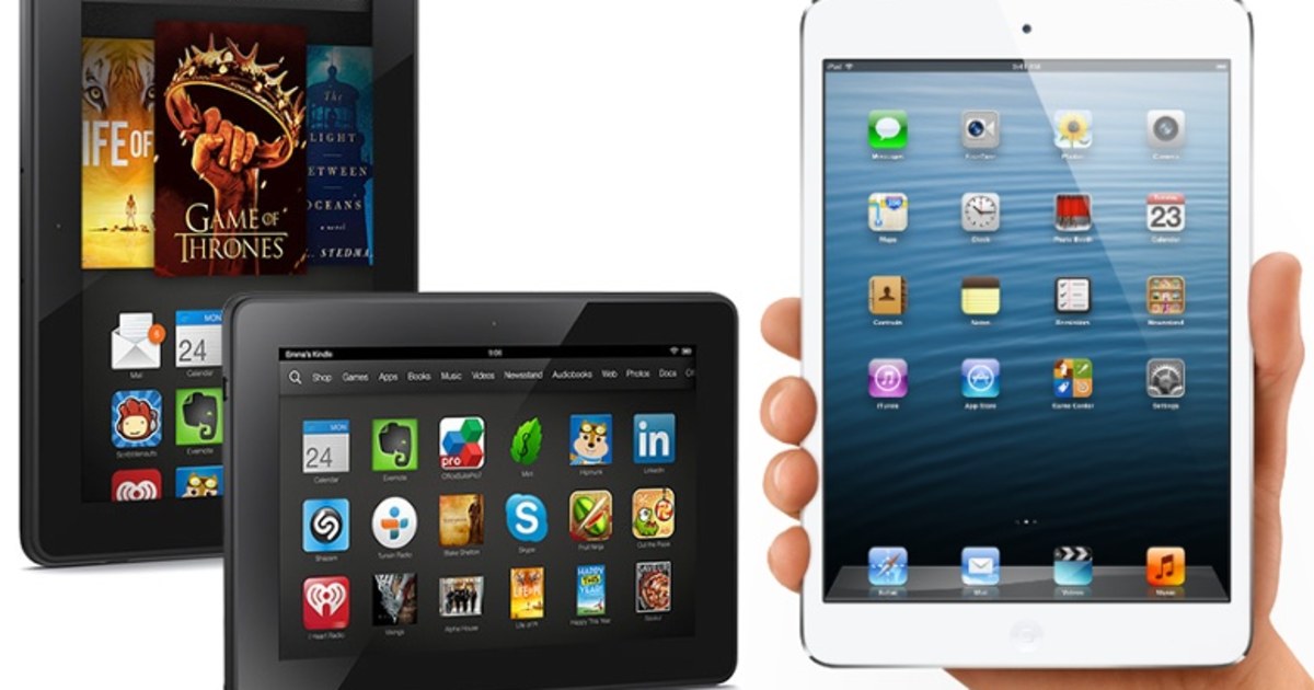 Android overtakes iPad in tablet race