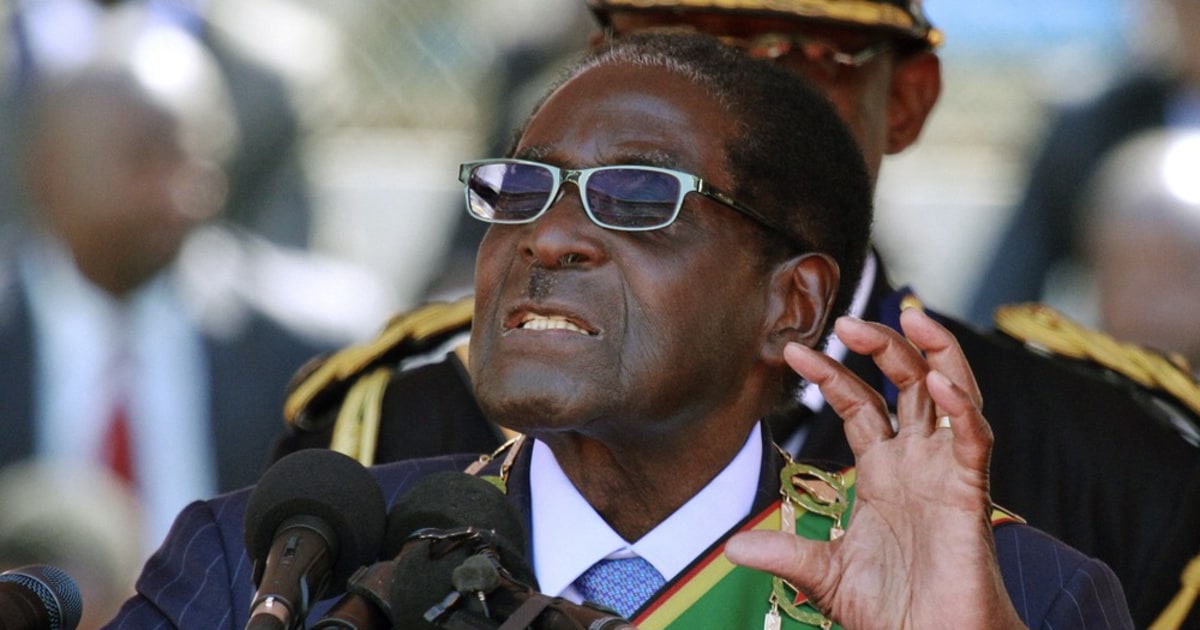 Zimbabwe's Mugabe is sworn in, attacks 'vile' West