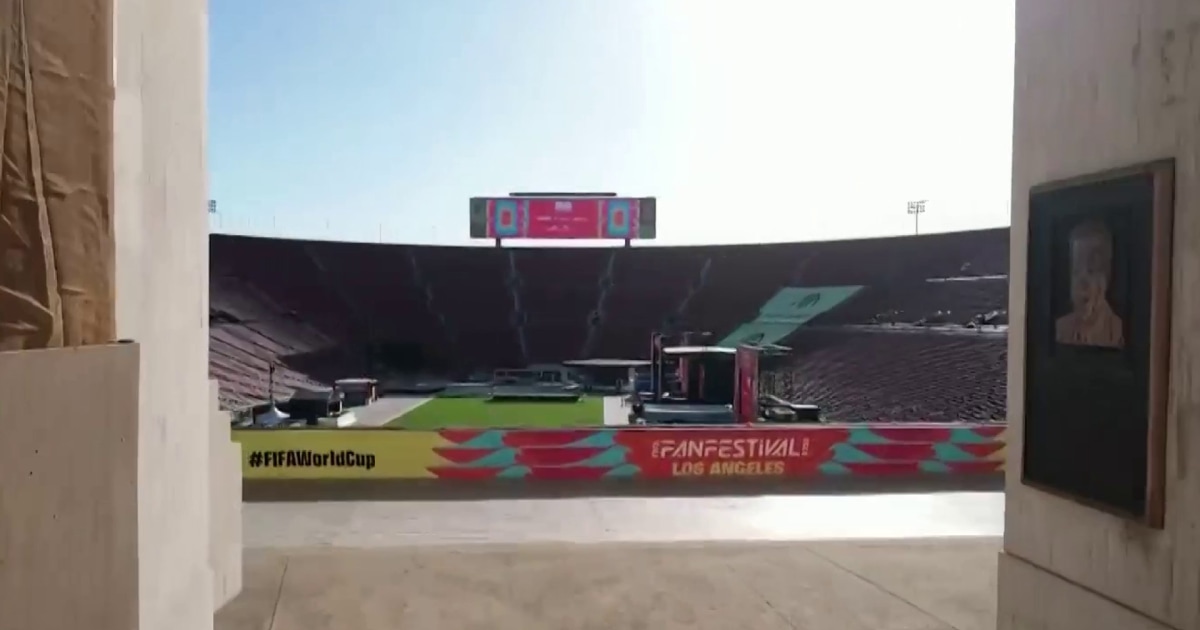 Los Ángeles inaugura la fiesta mundialista con una alfombra azul rumbo ...