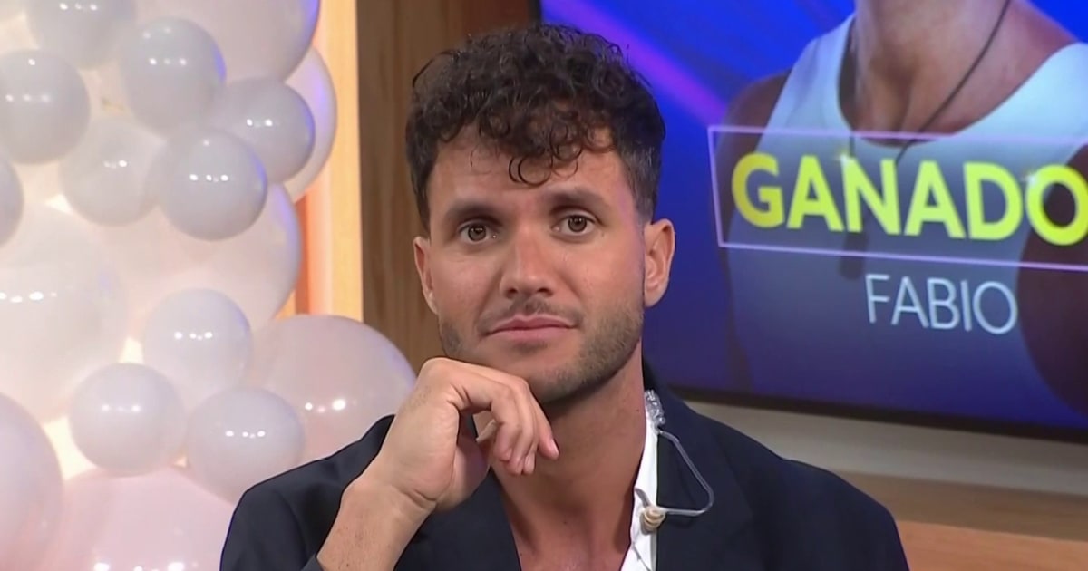 Fabio Agostini revela qué pensó al ganar La Casa de los Famosos 6 y ...