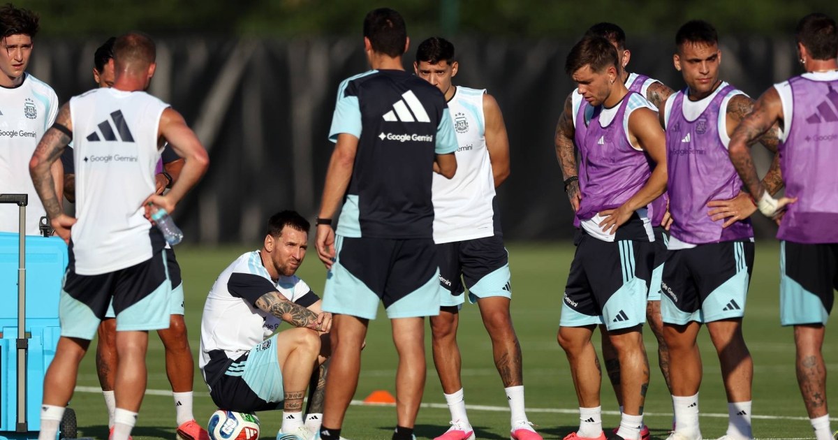 Argentina intensifica entrenamientos en Kansas City rumbo a la Copa del ...