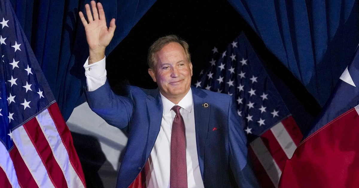 Ken Paxton, ganador republicano para el Senado con apoyo de Trump, está ...