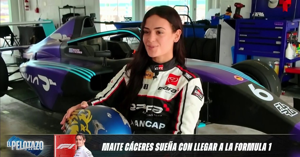 El Pelotazo | La piloto Maite Cáceres y su sueño de llegar a la Fórmula 1