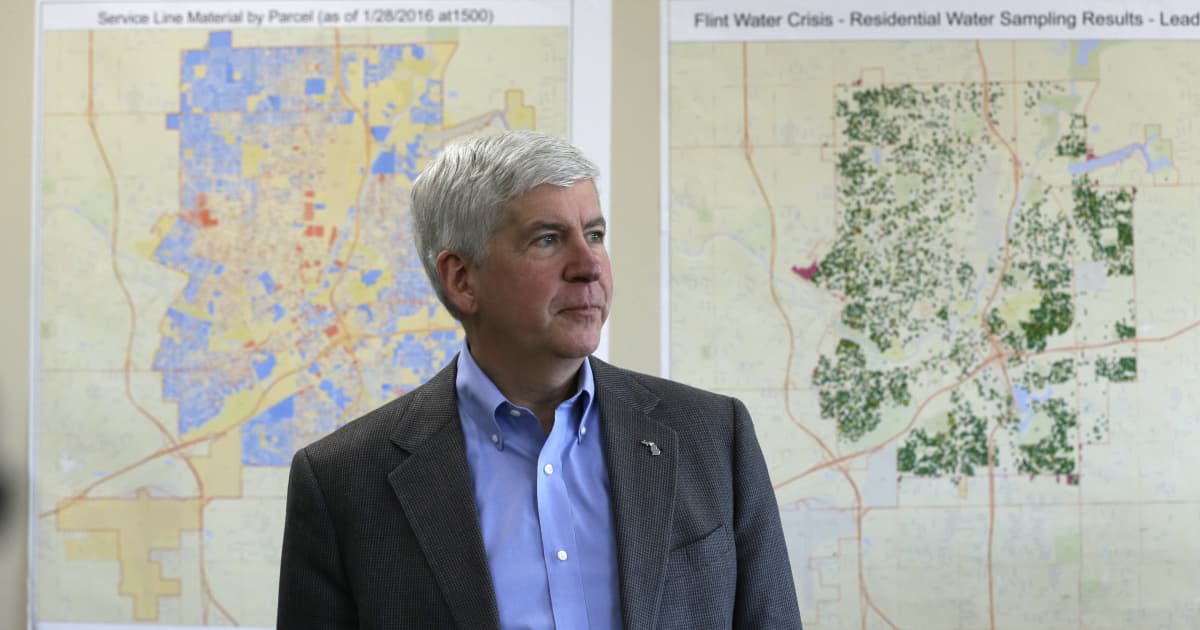 Michigan Gov. Rick Snyder Offers Flint $2 Million More to Clean Up Water