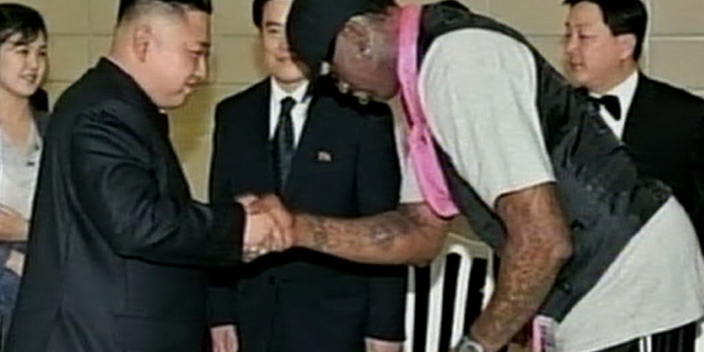 Dennis Rodman Kim Jong Un Toast Ex NBA Star Rodman Says North Korea's