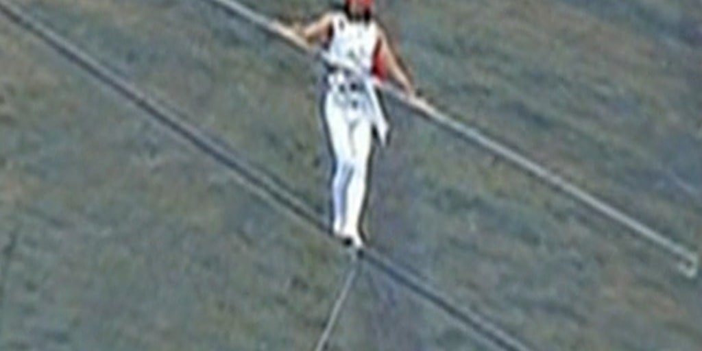 tightrope walker falls