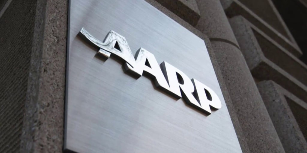 aarp logo black
