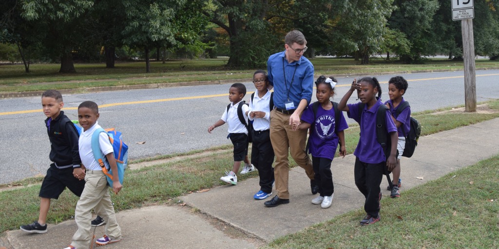 elementary school walk