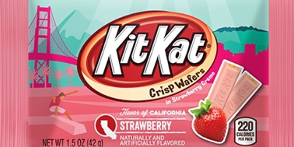 strawberry kitkat