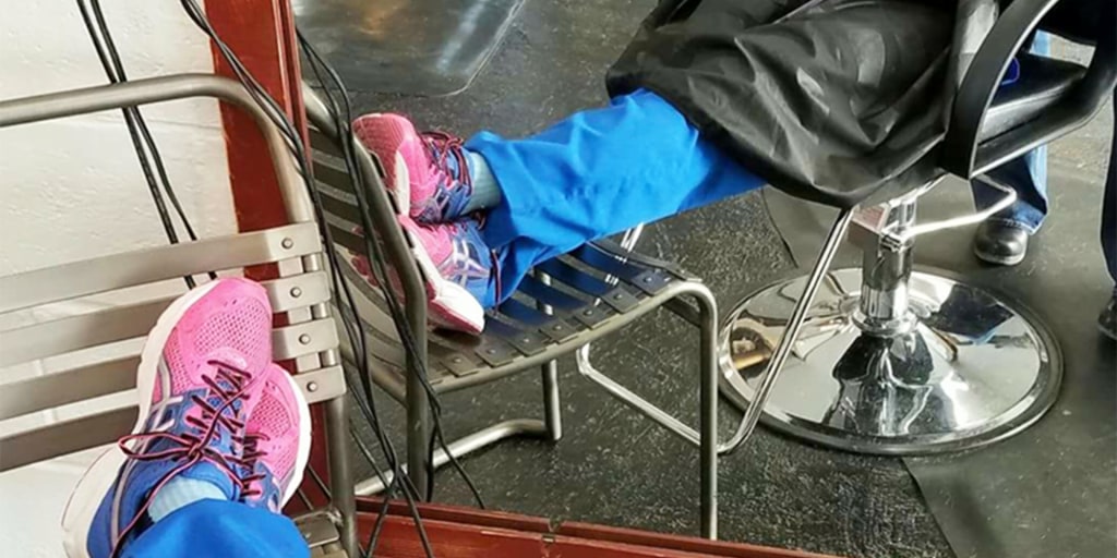 nurse falls asleep at work