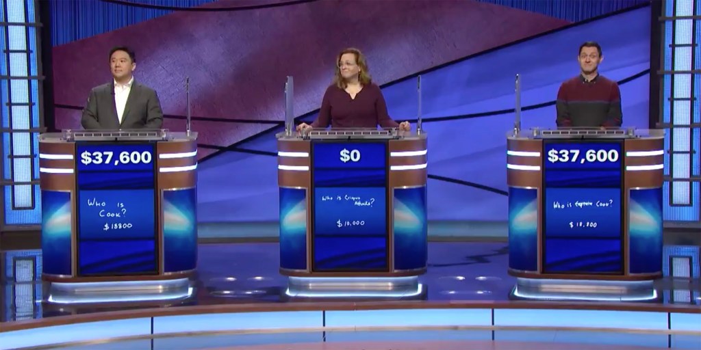 Game Show Jeopardy Played A Tie Break For The First Time In History