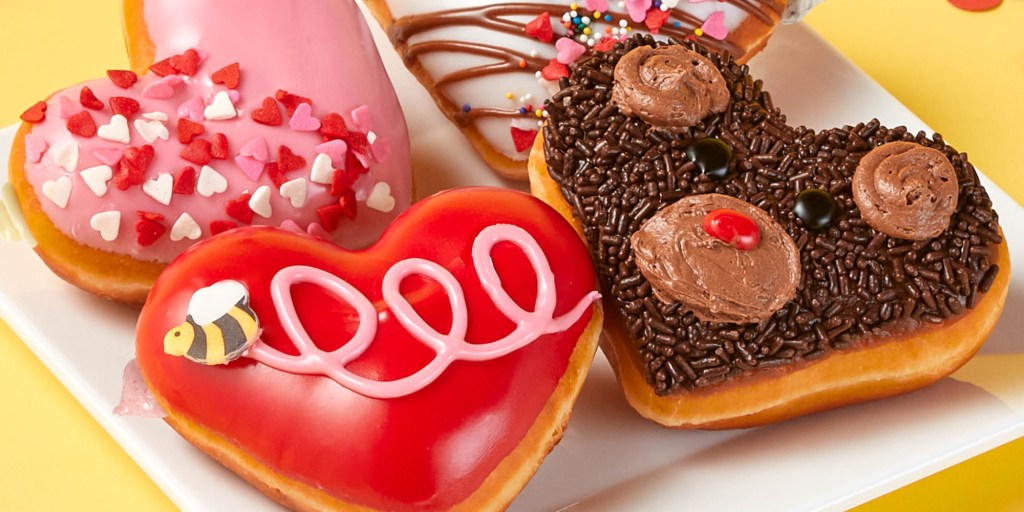 Krispy Kreme Has 4 New Doughnuts for Valentine s Day
