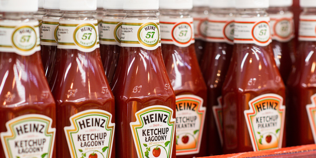 Heinz Colored Ketchup For Sale Ingenious New Heinz Label Combats