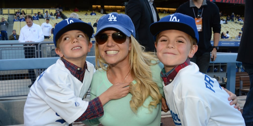 Kevin Federline And His Kids