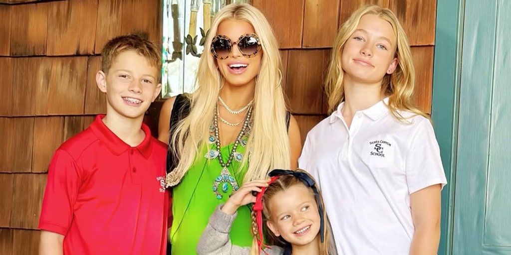 Jessica Simpson Enfants 2024 Jessica Simpson Celebrates Easter With