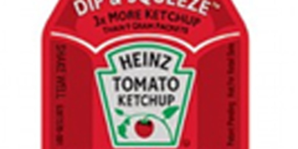 open ketchup packet