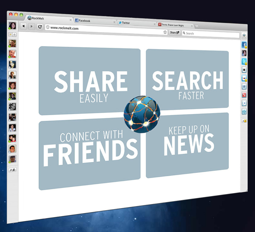 rockmelt browser logo