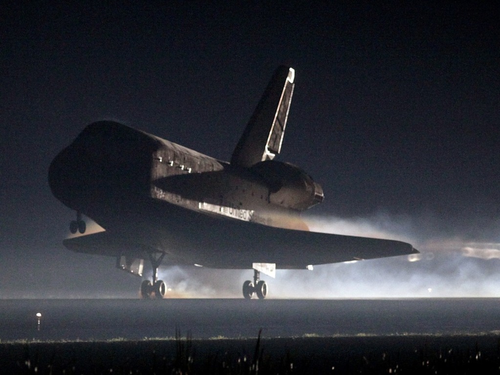 shuttle final landing