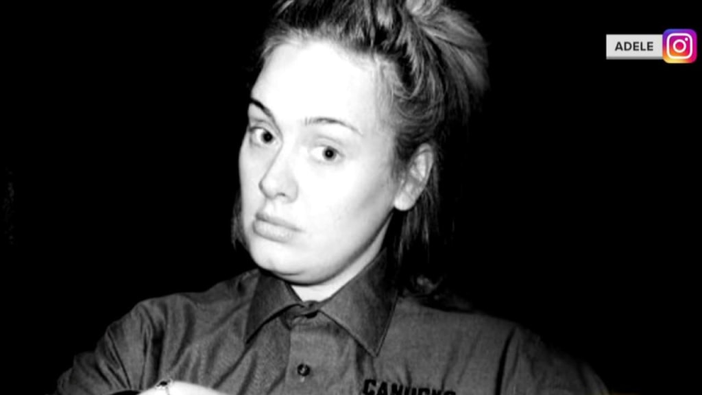adele without makeup