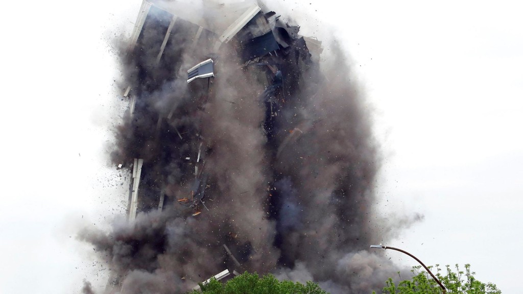implosion demolition