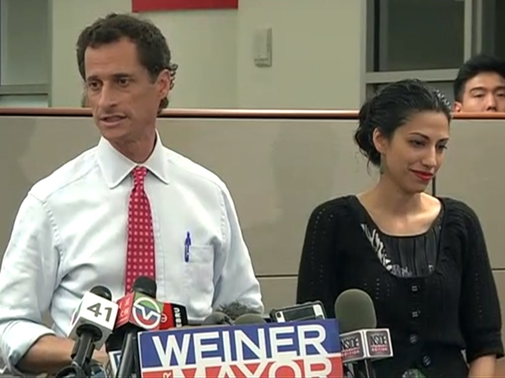 Anthony Weiners Frau