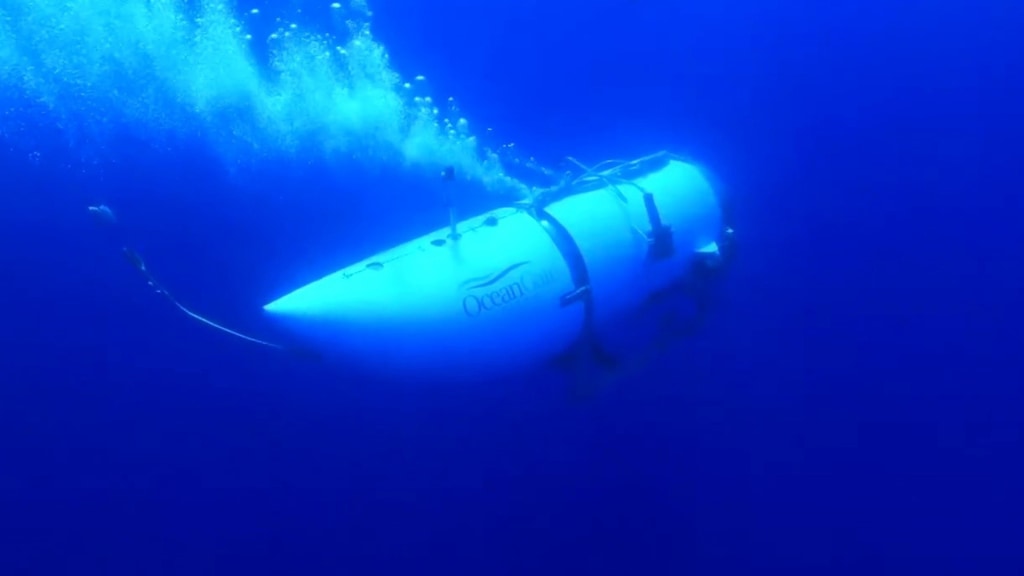 titanic submarine exploding