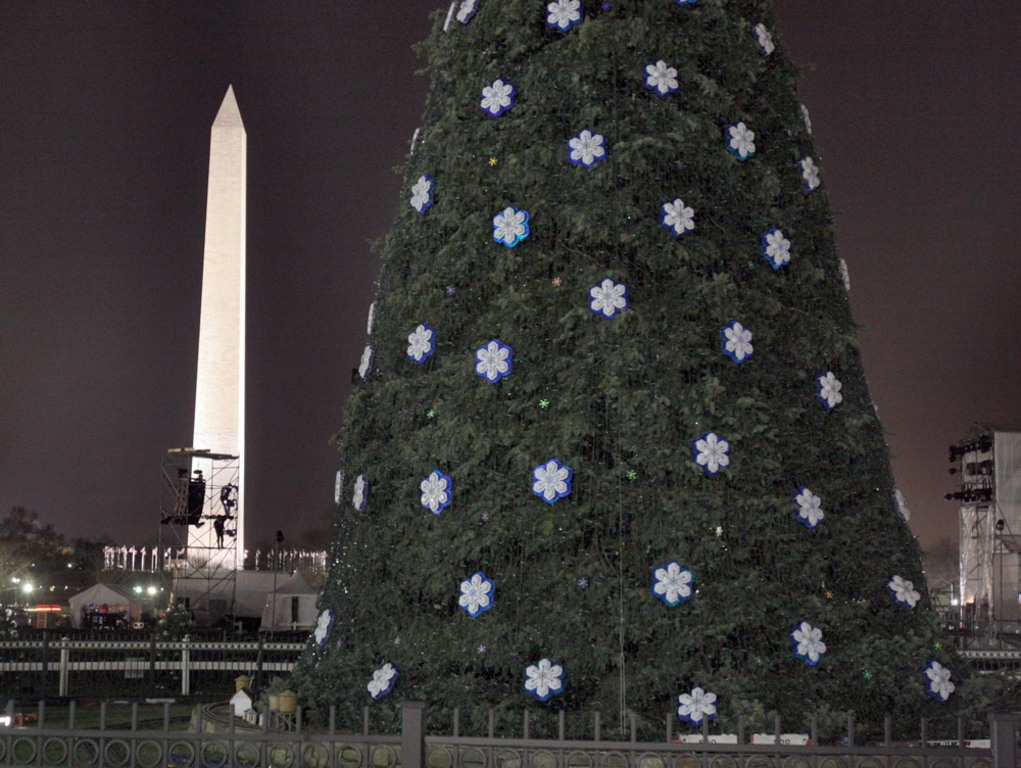 Obelisk Christmas Tree