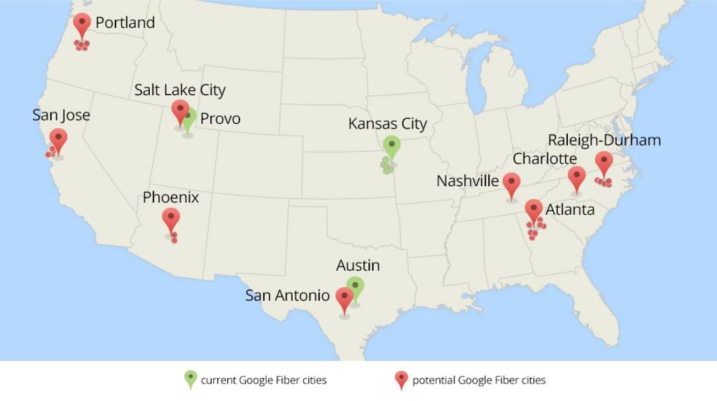 Us Google Map With Cities New York City Publishes Google Maps Layer