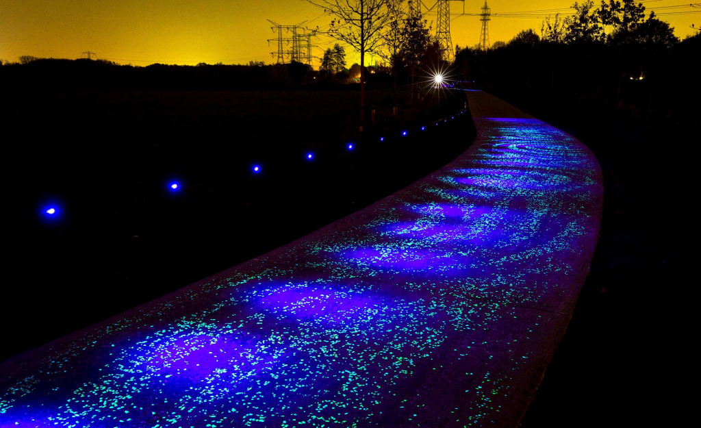 Starry Night Led Path Markers
