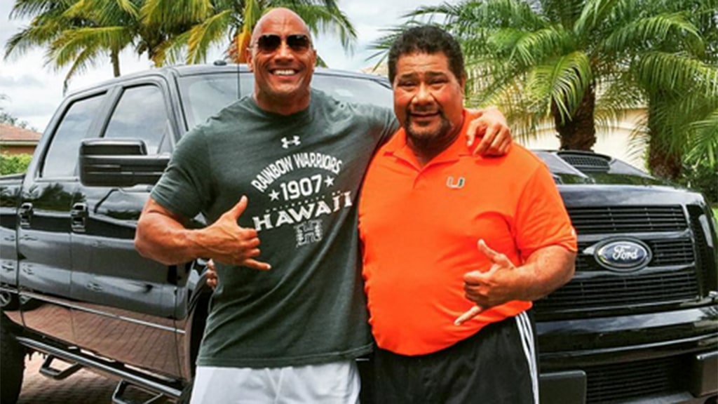 dwayne johnson uncle ricky