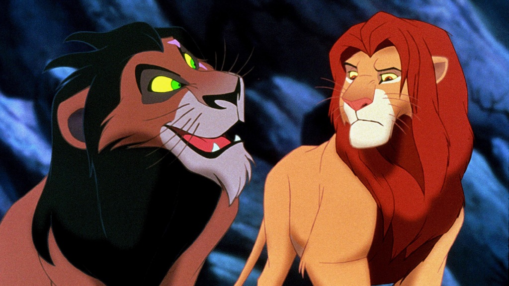 scar meets simba