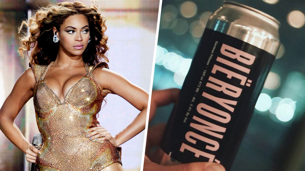 beyonce drinking