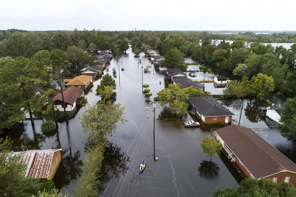 News For Florence Fearsome New Stage Begins As Florence Floods Inland