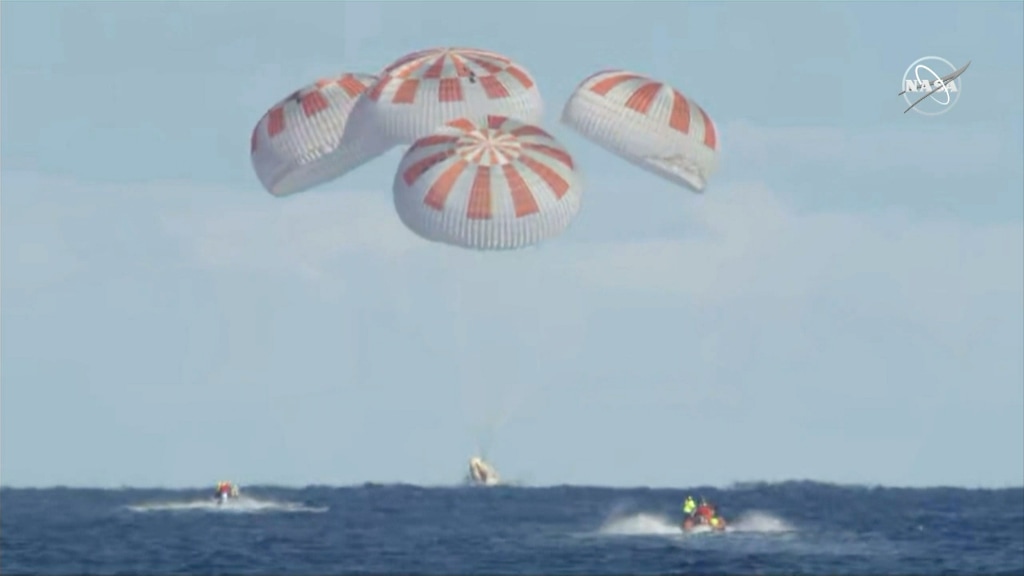 spacex dragon crew return