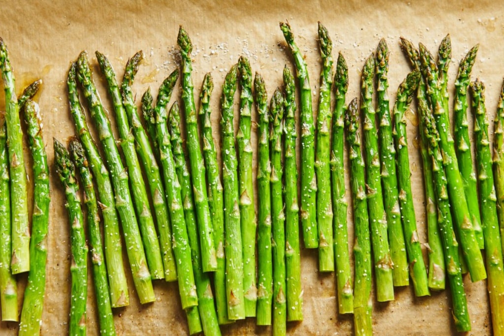 how to cook skinny asparagus in the oven