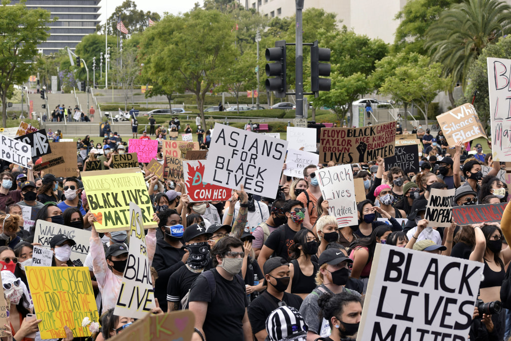 Asia Black Lives Matter The Blasian March Gold Futures Challenge