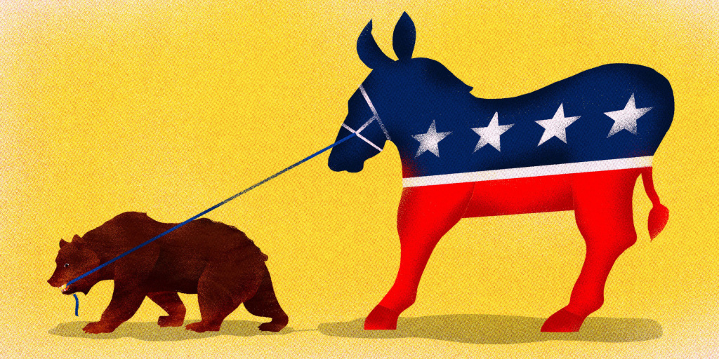 Liberal Donkey Scratch A Liberal And A Fascist Bleeds. Please Let The