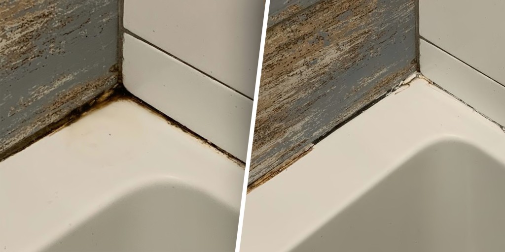 mildew bathroom floor