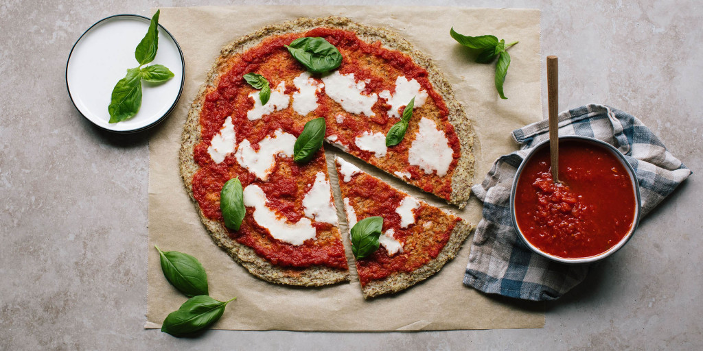 how to make cauliflower vegan pizza