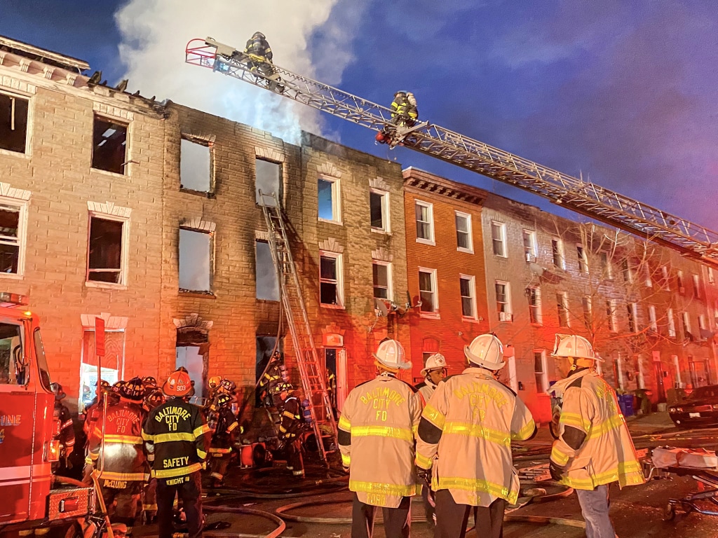 Recent Fires In Baltimore City Woman, 63, Dead After Fire Rips Through