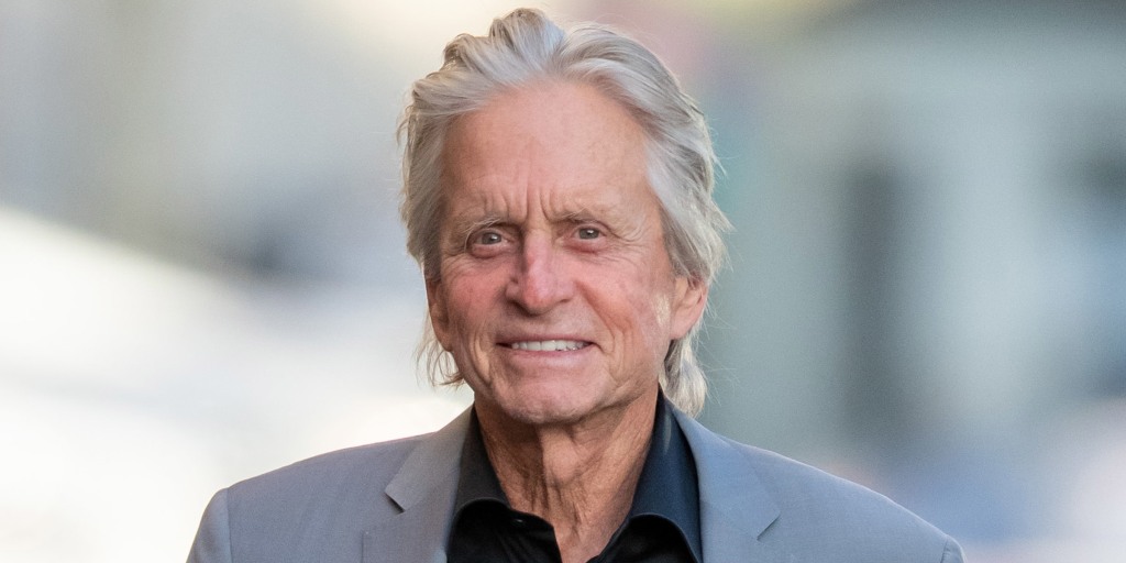 Jeune Michael Douglas