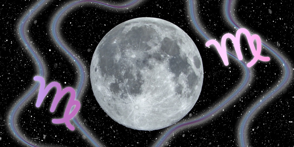 Virgo Full Moon Release Virgo Full Moon PRINT Photo Virgo Surreal