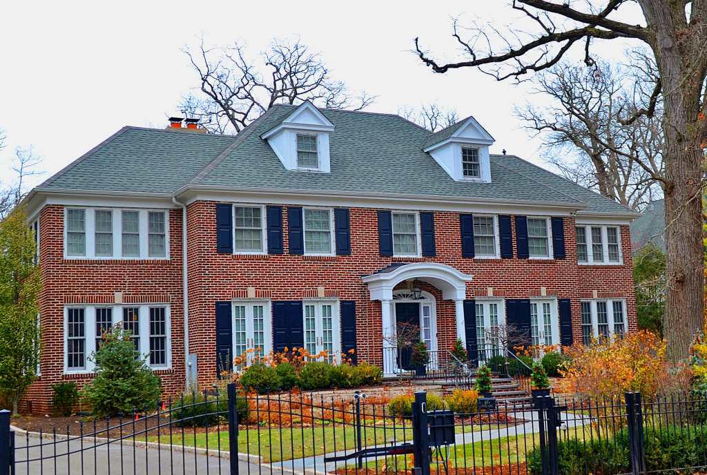 Home Alone House New Windows