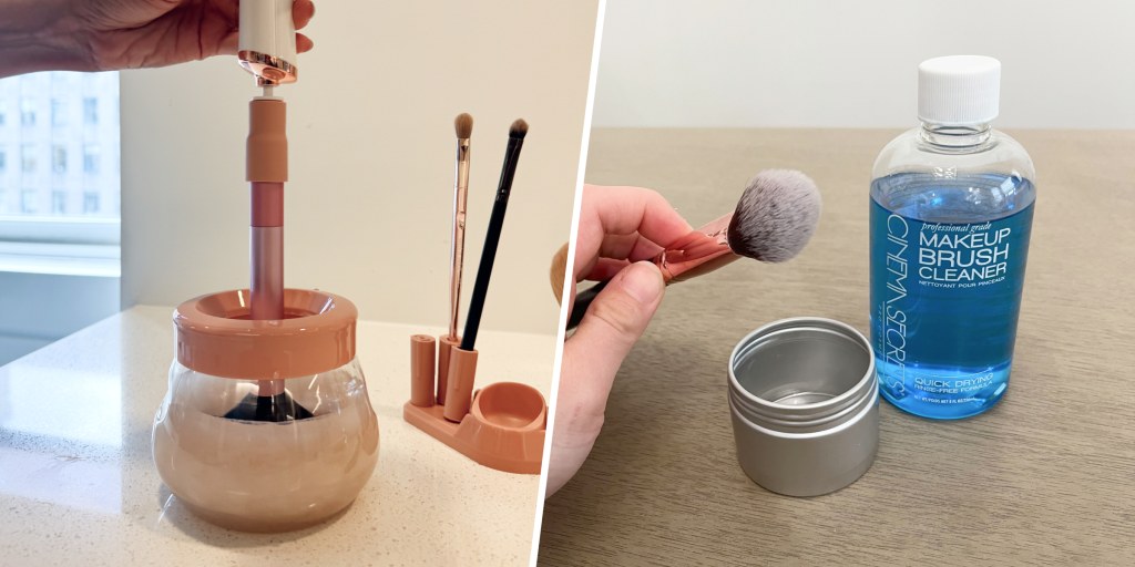 How to clean makeup brushes according to experts