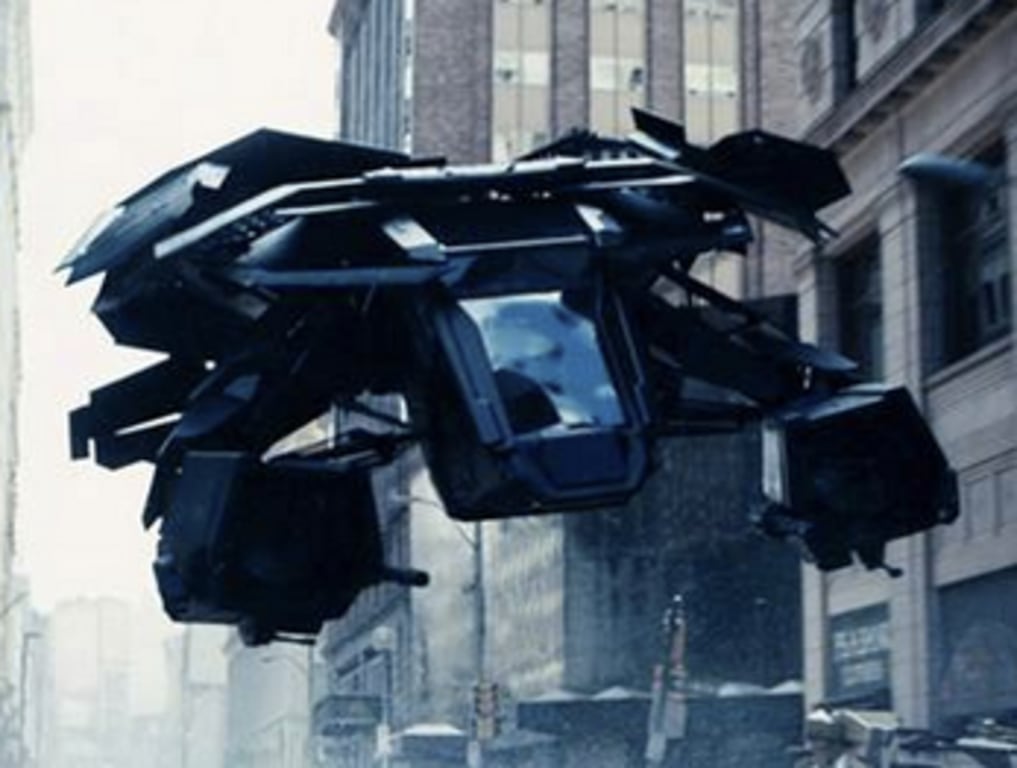 does batman fly