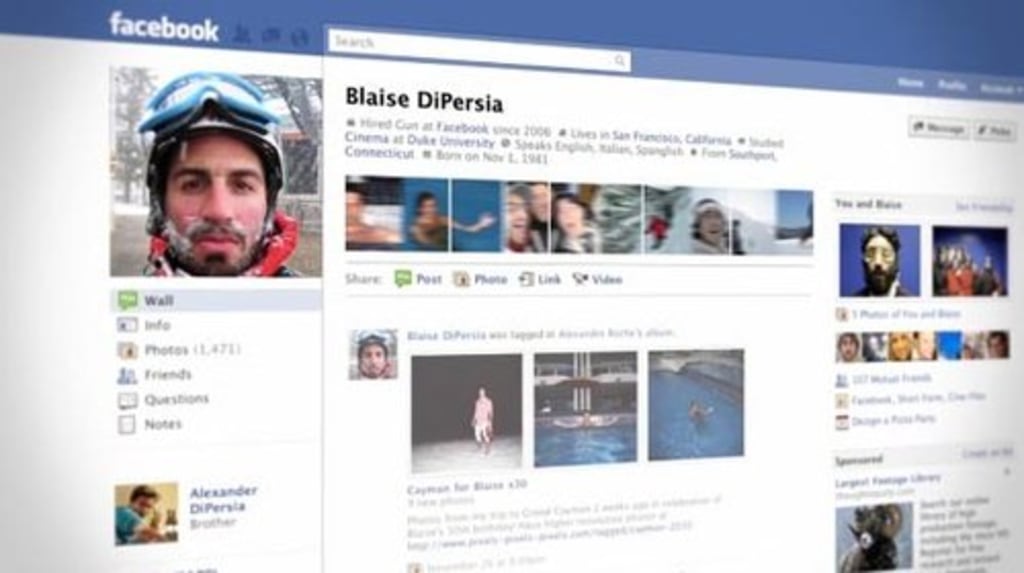 Facebook Profile Example 2013
