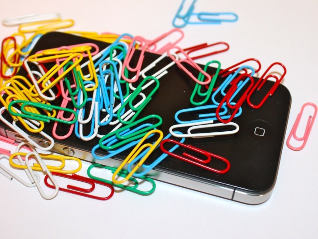 iphone notes paperclip