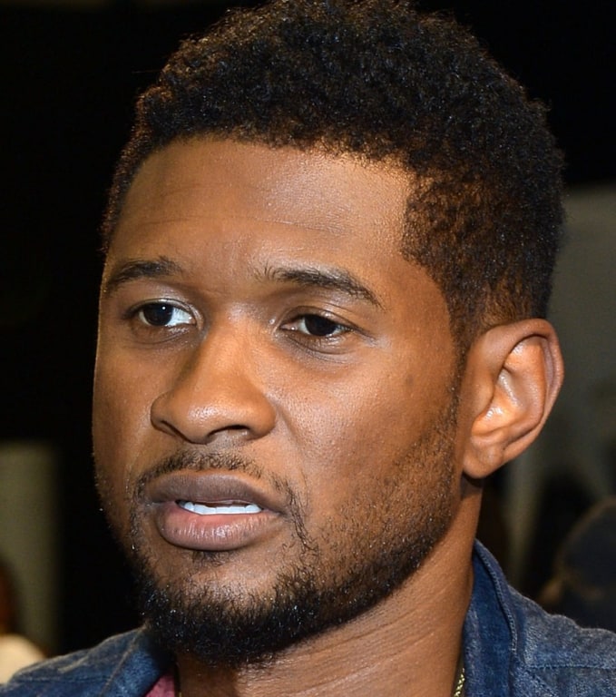 usher stepson accident