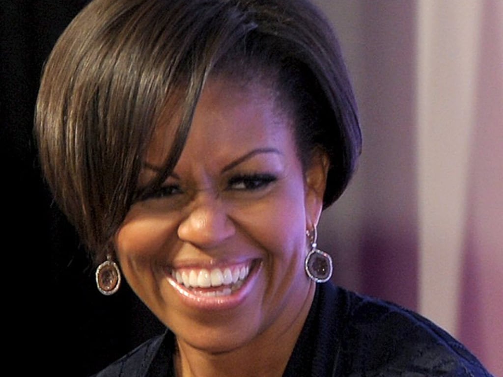 Michelle Obama Haircut Michelle Obama Debuts Fresh New Hair Change
